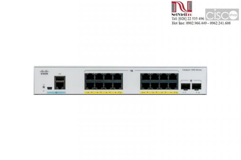 Switch Cisco Catalyst 1000 C1000-16P-2G-L - Phụ Kiện Quang
